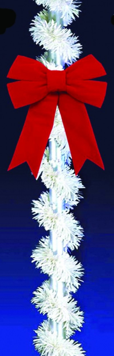 POLE WRAP KIT WITH BOW