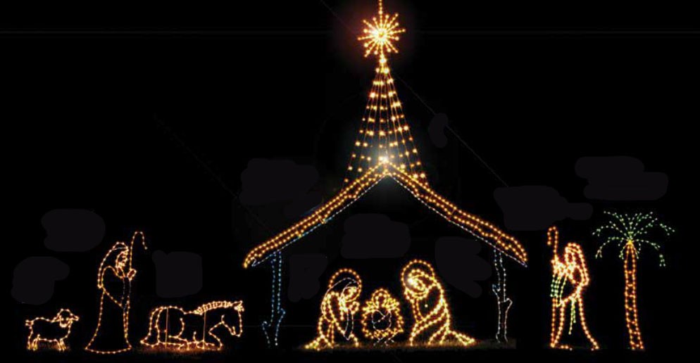NATIVITY DISPLAY ITEMS - LARGER THAN LIFE SIZE - Religious Displays ...