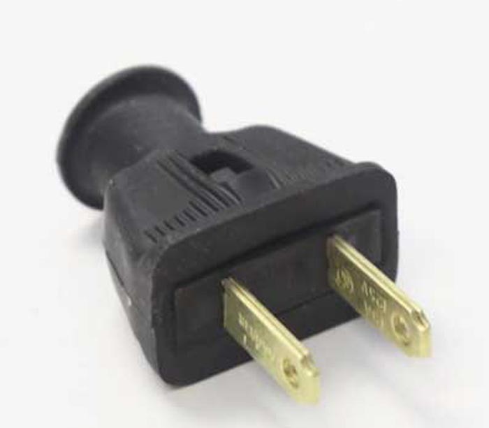 POLARIZED RUBBER MALE PLUG
